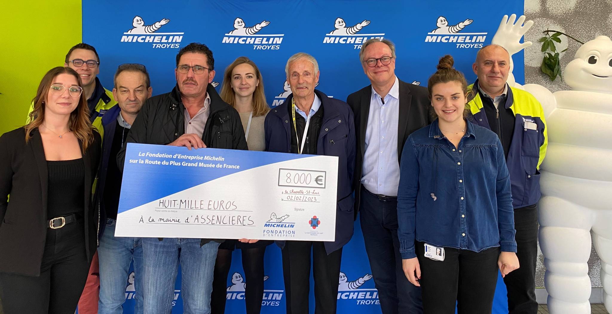 Les salariés de Michelin se mobilisent pour la Sauvegarde du patrimoine de leur territoire ...